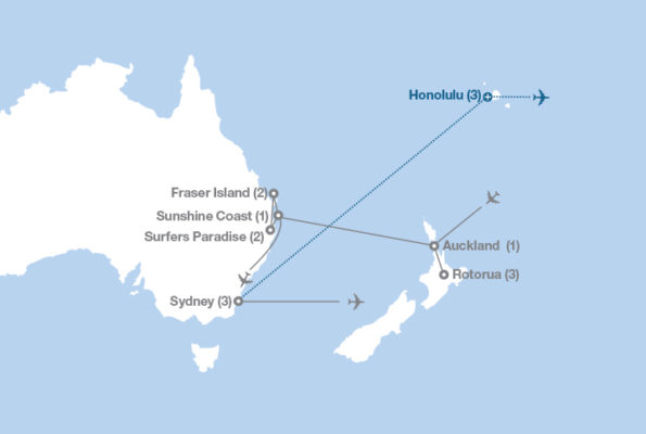 AUSTRALIA AND NEW ZEALAND - THE ADVENTURE TOURS & TRAVELS